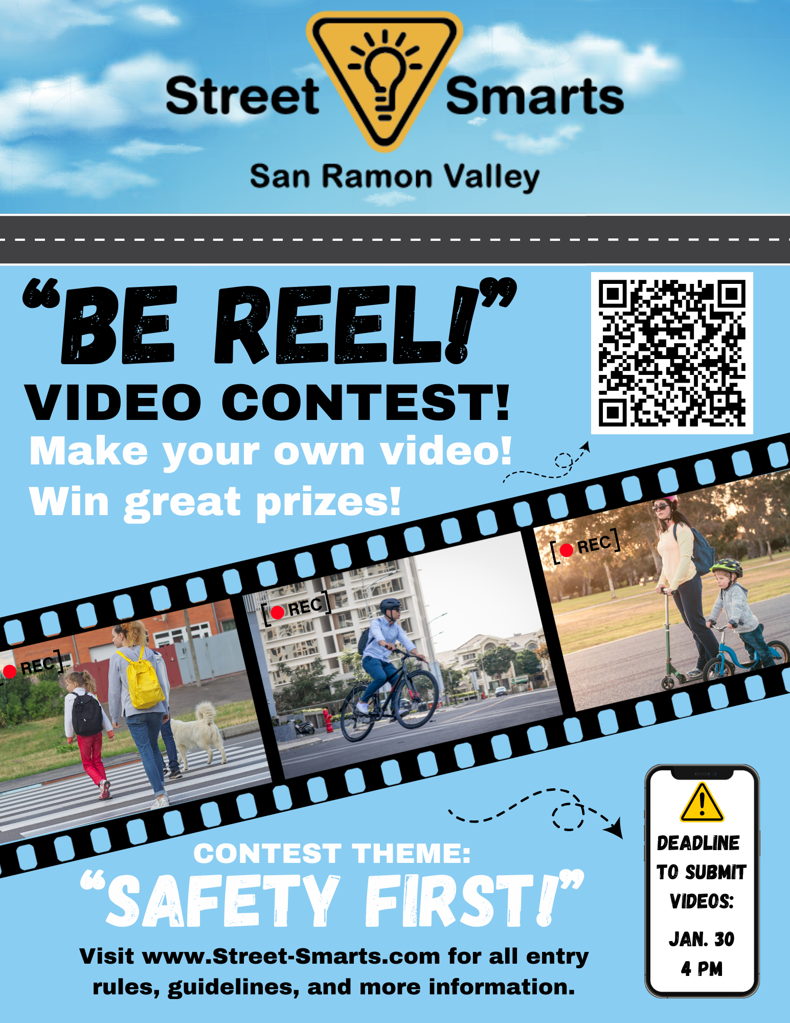 2024/2025 “Be Reel!” Video Contest is OPEN FOR SUBMISSIONS! – Street Smarts
